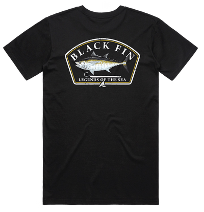 Men's Short Sleeve – Black Fin
